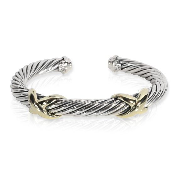 David Yurman | Bags | David Yurman X Bracelet In 4k Yellow Gold ...